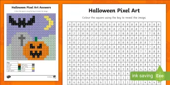 Pixel Art Template • Twinkl.ca