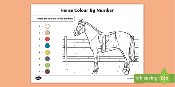 Horse Colouring Pages | Mindfulness Activities | Twinkl