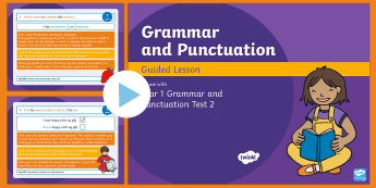 PowerPoint Punctuation Lessons | twinkl.co.uk