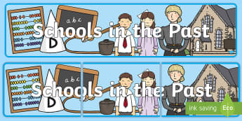 General History Primary Resources - Schools: Past and Present