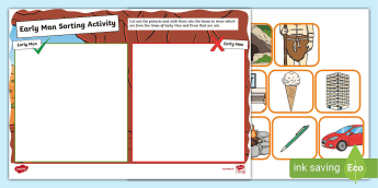 Early Man Activities | twinkl.co.uk