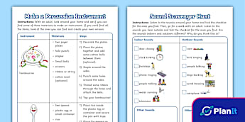 Sound Waves Year Two - Science Lesson Plans for Australia