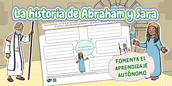 La historia de Abraham y Sara | Educación Religiosa Twinkl