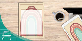 Muted Rainbows | Plan & Organise - Twinkl