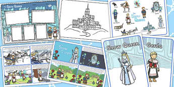 The Snow Queen Story Early Years (EYFS) - Story, Snow Queen, Ice