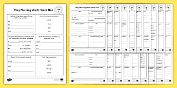 Morning Work Resources for Fourth Grade - Twinkl