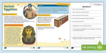 Ancient Egyptians History • Twinkl.ca
