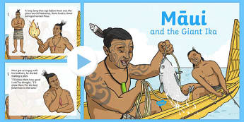 Māui - Māori Myths and Legends Resources