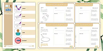 Cvc Words Phonics • Twinkl.ca