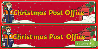 Role-Play Christmas Post Office Teaching Resources - Twinkl