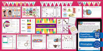 Hispanic Heritage Month Worksheets | Grade 2 | Twinkl