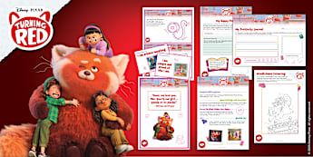 Turning Red Activities and Wellbeing Resources - Twinkl