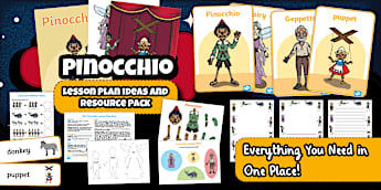 Pinocchio Resources - Traditional Tales, KS1 & EYFS