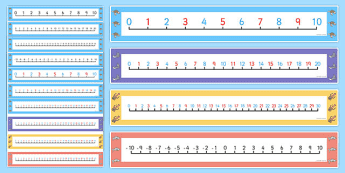 Number Lines Mathematics • Twinkl.ca