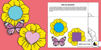 Butterfly Math Activities | twinkl.com