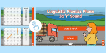 'r' sound Phase 3a - Stage 5/6 Phonics - Linguistic Phonics - Resources