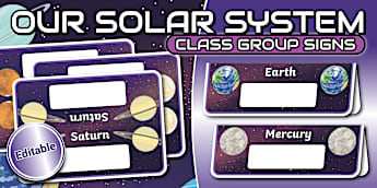 Classroom Group Names - Class Table Signs - Group Labels