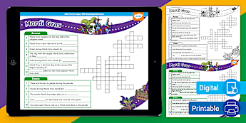 Crossword Puzzles for Kids | twinkl.com