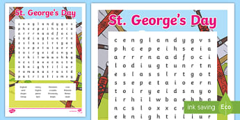 Saint George's Day Activity Resources For Parents and Kids