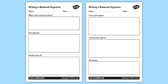 Discussions and Balanced Arguments | Debate Text - Twinkl