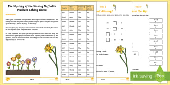 Maths Mysteries - Problem Solving - Home Education