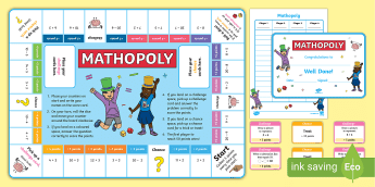 Mathematics Board Game • Twinkl.com.au