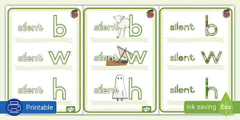 Silent b, w, h | Phonics | English | South Africa | Twinkl