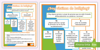 Bullying o acoso escolar | Materiales educativos Twinkl
