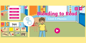Interactive Games - Level 5 - Phonics - Twinkl