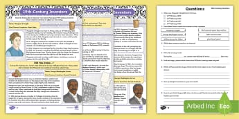 Scientists and Inventors Reading Comprehensions KS2 - Twinkl