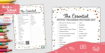 Back To School Checklists | twinkl.com.au