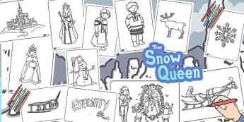 Activities, Games and Worksheets - The Snow Queen