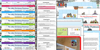 The Jolly Christmas Postman - EYFS Lesson Planning Resources