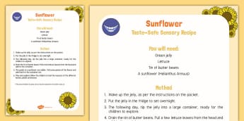 Edible Sensory Recipes - Activities For Kids - Twinkl