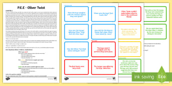 Oliver Twist resources - KS2 Guided Reading Activities