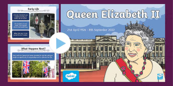 Remembering Queen Elizabeth II - Twinkl