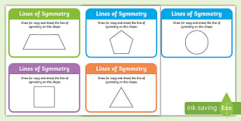 Year 4 2D Shapes with Lines of Symmetry | KS2 Geometry