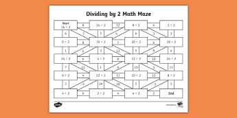 Math Maze Activities | twinkl.com