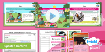 Animals, Including Humans Year 1 - Science Resources