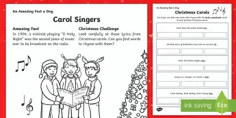 Christmas Carols • Twinkl.co.uk