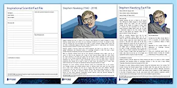 Stephen Hawking Resources | twinkl.co.uk