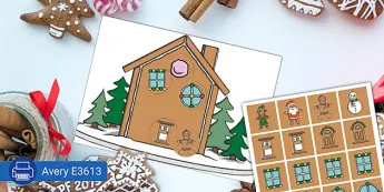 Christmas Gingerbread House • Twinkl.co.uk