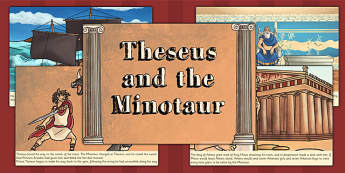 Theseus and the Minotaur English Primary Resources - Story Books