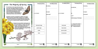 Poetry Comprehension KS2 | Primary Resources - Twinkl