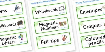 Green Labels | twinkl.co.uk