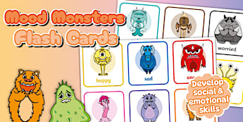 Mood Monsters Nurture Primary Resources - Teaching Assistants Primary