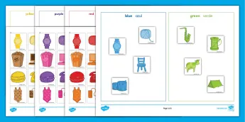 Color Sorting Activities | twinkl.com