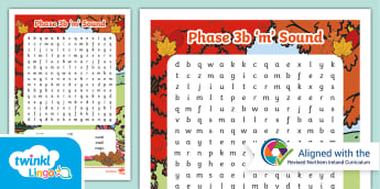 'm' sound Phase 3b - Stage 5/6 Phonics - Linguistic Phonics - Resources