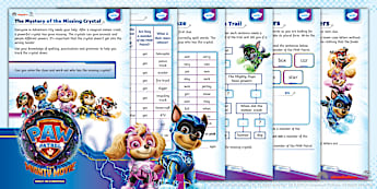 PAW Patrol Mighty Movie Activities | Paramount | Twinkl
