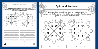 Subtraction Activities | twinkl.com